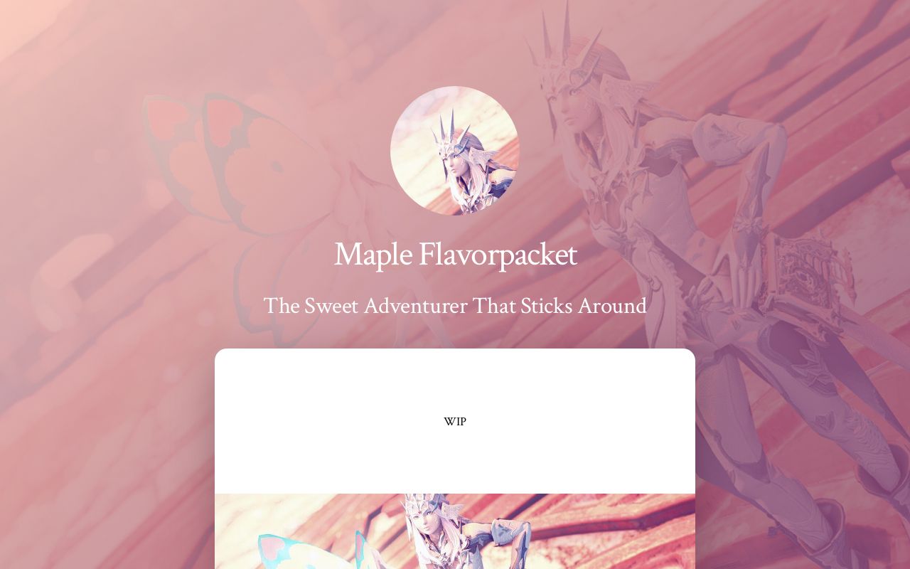 Maple Flavorpacket